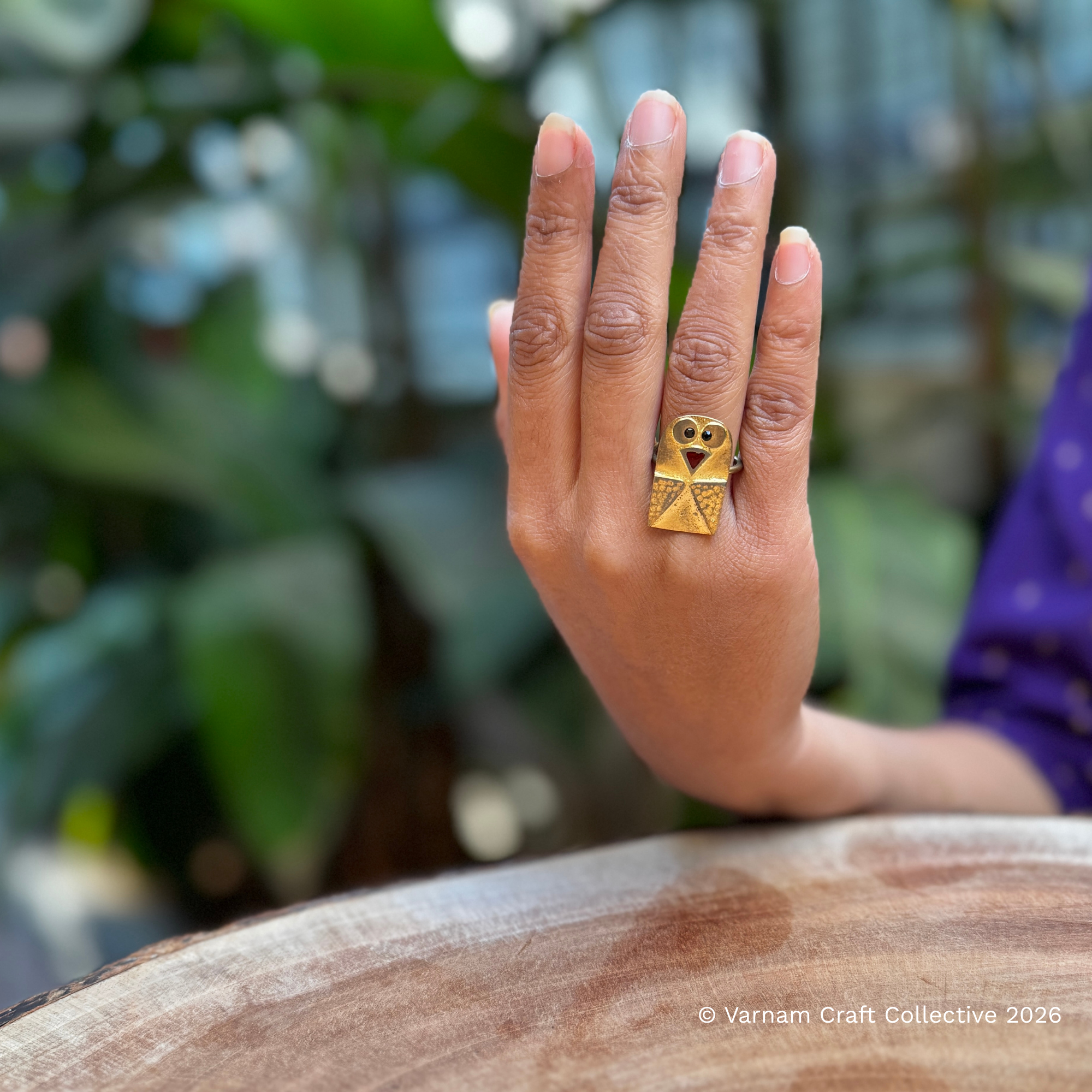 NIBBLES FINGER RING – varnamcraftcollective