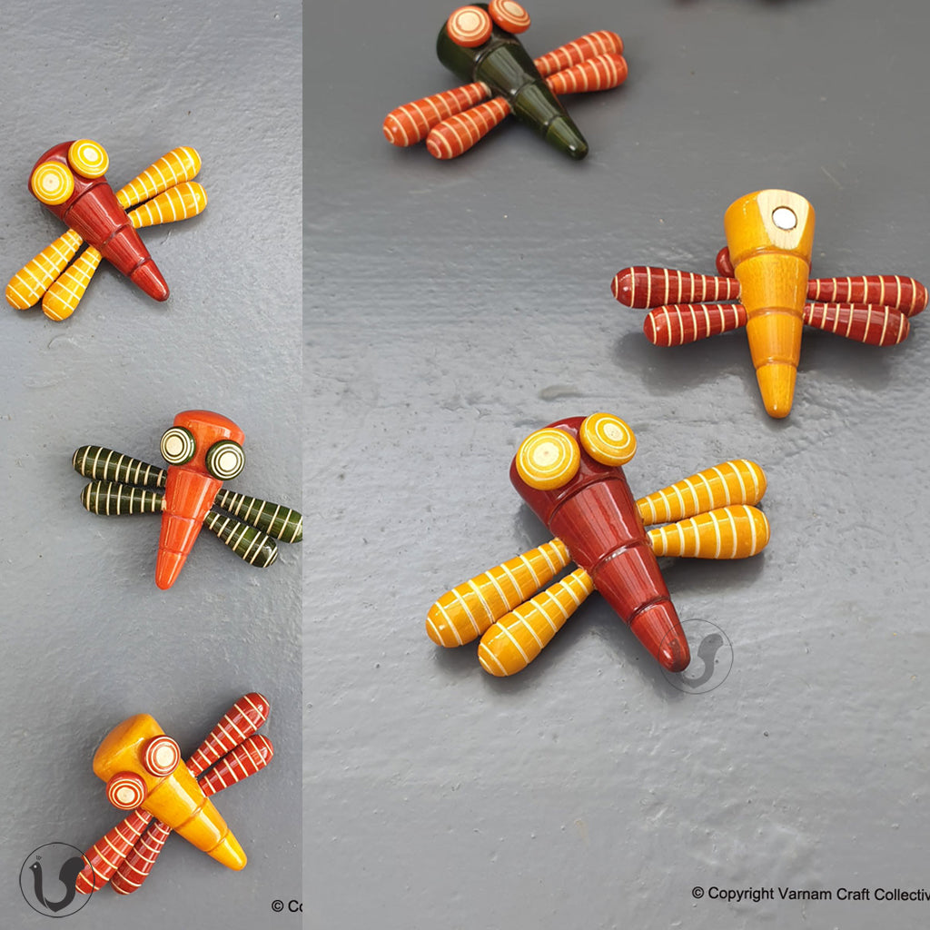 DANCING DRAGONFLY magnets (single) – varnamcraftcollective
