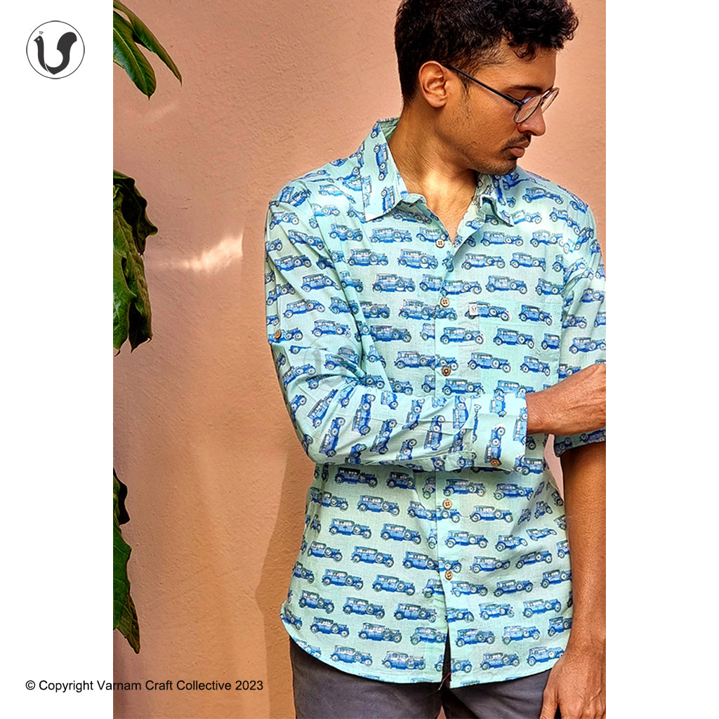 VINTAGE CARS (full sleeves) – varnamcraftcollective